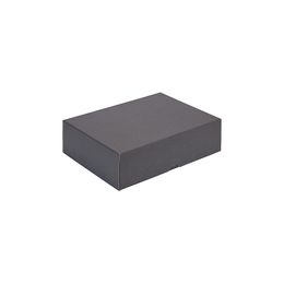 ratioform Stülpdeckelkarton, schwarz, Innenmaße 301 x 213 x 80 mm, ab 120 Stk