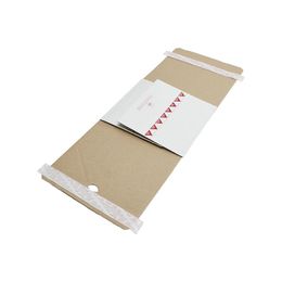 ratioform flow Buchverpackung Varistar, 2-fach Selbstklebeverschluss, LxB 225 x 225 mm, ab 200 Stk