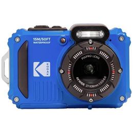 Kodak Pixpro WPZ2BL Digitalkamera 15 Megapixel Opt. Zoom: 4 x Blau inkl. Akku, inkl. Blitzgerät Bildstabilisierung, WiFi, Wasserdicht, Unterwasserkamera,