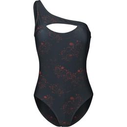 Black Premium by EMP Asymmetric Swimsuit Badeanzug schwarz in L