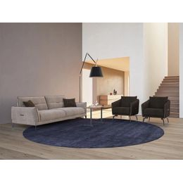 JVmoebel Wohnzimmer-Set Luxus Sofa Dreisitzer Möbel 2x Sessel Sofagarnitur Polstermöbel 4tlg.