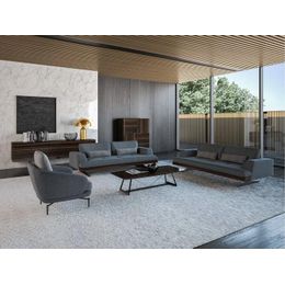 JVmoebel Wohnzimmer-Set Luxus Sofa Garniur Sofas Sessel Modern 4tlg Set Design Couchtisch