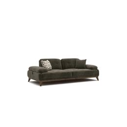 JVmoebel 2-Sitzer Grau Sofa Zweisitzer Polstermöbel Einrichtung Luxus Wohnzimmer