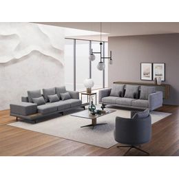 JVmoebel Wohnzimmer-Set Sofagarnitur Wohnzimmer Modern Garnitur 2x Sofa Dreisitzer Sessel