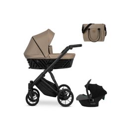 babies-on-wheels Kombi-Kinderwagen Invento 4 in 1 inkl. Sportsitz