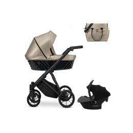 babies-on-wheels Kombi-Kinderwagen Invento 4 in 1 inkl. Sportsitz