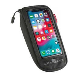 Klickfix Fahrradkorb Phone Bag Comfort S Klickfix mit Adapter transparent/schwarz