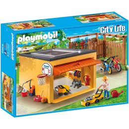 Playmobil® Spielbausteine Playmobil® 9368 Garage mit Fahrradschuppen