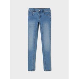 name it Regular-fit-Jeans Skinny Jeans Denim Hose NKFPOLLY 5546 in Hellblau