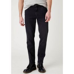 Wrangler Stretch-Jeans Greensboro Regular Straight fit, schwarz