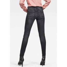 G-Star Raw Skinny-fit-Jeans Mid Waist Skinny mit Elasthan-Anteil, grau
