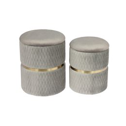 SONSTIGE Hocker 2er-Set MILAS