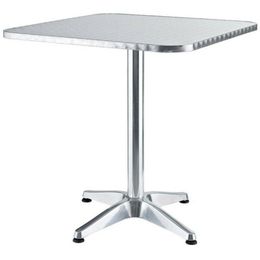 Iperbriko - Quadratischer Tisch aus Aluminium in Verdelook