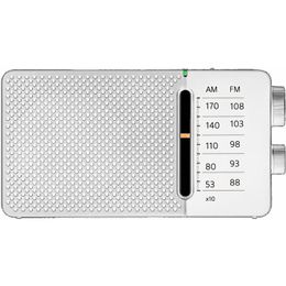 Sangean - sr-36 white fm/am Radio eingebauter Lautsprecher Teleskopantenne Kopfhörerausgang