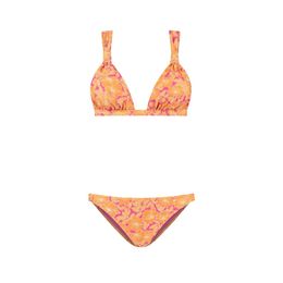 Shiwi Bikini Damen Gr&ouml;&szlig;e XS orange / pink / wei&szlig;