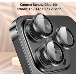 OLi Kamera-Hülle 2X Kamera Glasschutz für iPhone 15/ 14/ 13/ 12/ 11 Serie für Ihre