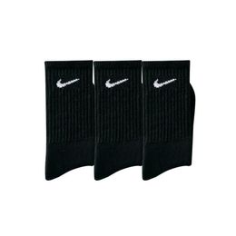 Nike Sportsocken (3-Paar) mit Frottee, schwarz