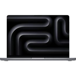 Apple MacBook Pro (2023), Notebook mit 14 Zoll Display, Apple M3 Chip, 8 GB RAM, 10-Core GPU, 512 SSD, Space Grau