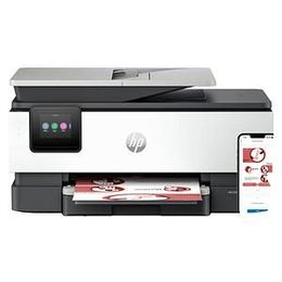 HP OfficeJet Pro 8122e All-in-One 3 in 1 Tintenstrahl-Multifunktionsdrucker grau, HP Instant Ink-fähig