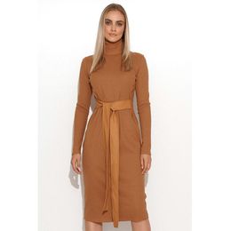 Makadamia Kleid in Camel - 36/38