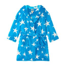 Hatley - Fleece-Bademantel STARRY NIGHT in sky blue, Gr.104/110