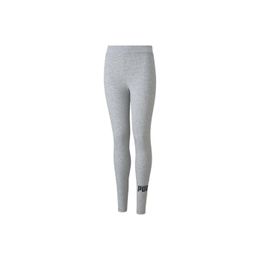 Puma Leggings Essentials Leggings mit Logo Mädchen, grau