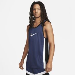 Nike Icon Dri-FIT Basketballtrikot für Herren - Blau