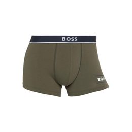 BOSS Trunk Trunk 24 Logo mit Markenlabel, grün