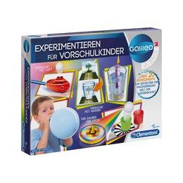 Clementoni Experimentieren für Vorschulkinder, Experimentierkasten Experimente: 20 Altersangabe: ab 5 Jahren Serie: Galileo Science