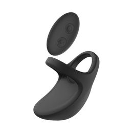 dreamtoys Ramrod - Vibrating Cock and Ball Ring, 3,5-5 cm