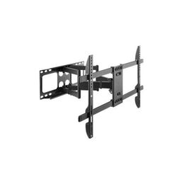 Gembird WM-80RT-02 - mounting kit - Rotate & Tilt - for LCD TV - fine texture black 60 kg 80" 200 x 200 mm