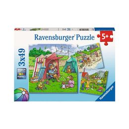 RAVENSBURGER VERLAG Puzzle REGENERATIVE ENERGIEN 3x49-teilig