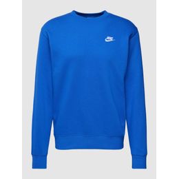 Nike Sweatshirt mit Label-Stitching Modell 'NSW CREW'