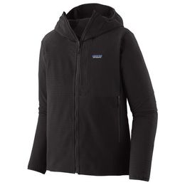 Patagonia - R1 Techface Hoody - Softshelljacke Gr XS schwarz