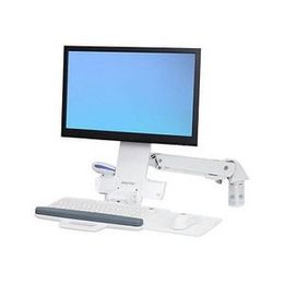 Ergotron Monitor-Maus-Tastatur-Halterung StyleView 45-266-216 weiß für 1 Monitor, 1 Tastatur, 1 Maus, 1 Scanner, Wandhalterung