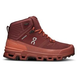 On - Women's Cloudrock 2 Waterproof - Wanderschuhe 36,5 | EU 36,5 rot/braun