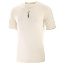 Salomon - S/Lab Ultra François D'Haene Tee - Laufshirt Gr M weiß/beige