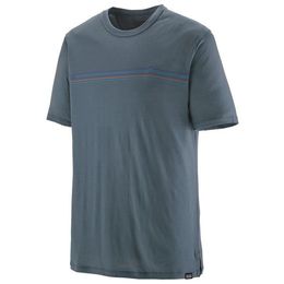 Patagonia - Cap Cool Merino Graphic Shirt - Merinoshirt Gr XS blau/grau