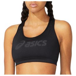 asics - Women's Core asics Logo Bra - Sport-BH Gr XS schwarz