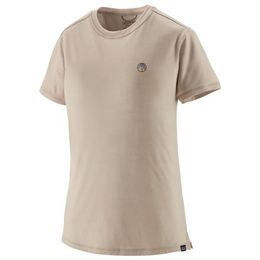 Patagonia - Women's Cap Cool Merino Graphic Shirt - Merinoshirt Gr XS beige