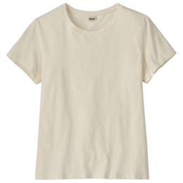 Patagonia - Women's Regenerative Organic Cotton Tee - T-Shirt Gr XS beige