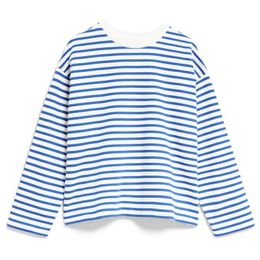 armedangels - Women's Frankaa Stripe - Pullover Gr XS weiß/blau