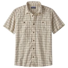 Patagonia - Back Step Shirt - Hemd Gr S beige/grau