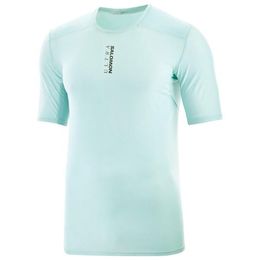 Salomon - S/Lab Ultra François D'Haene Tee - Laufshirt Gr M grau