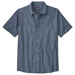 Patagonia - Back Step Shirt - Hemd Gr XL blau