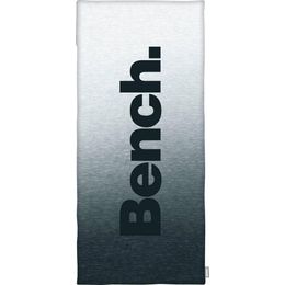 Bench. Sporthandtuch Bench, Microfaser (1-St), Bench Fitnesstuch / Sports Towel mit Überschlag & Tasche, 50x110 cm, schwarz