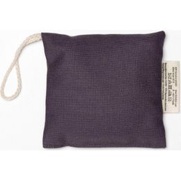 Duftkissen Duftsachet 1301, Herbalind, Bezug: 100% Baumwolle, mit Aufhängung 10x10 cm gefüllt mit Lavendel, Anthrazit, gelb