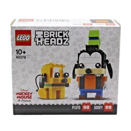 Lego® Konstruktionsspielsteine Goofy & Pluto Brick Headz