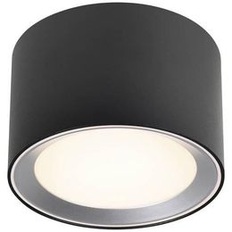 Nordlux Landon LED-Bad-Deckenleuchte LED LED 6.5 W Warmweiß Schwarz