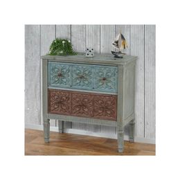 MCW Kommode Almada Sideboard Schrank Shabby-Look, Vintage, 80x79x40cm